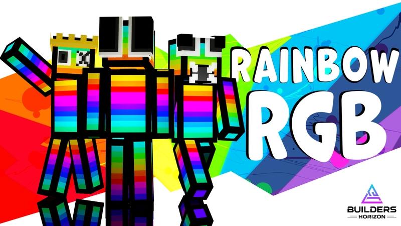 Rainbow RGB by Builders Horizon | CHUNK - Minecraft Bedrock Marketplace ...