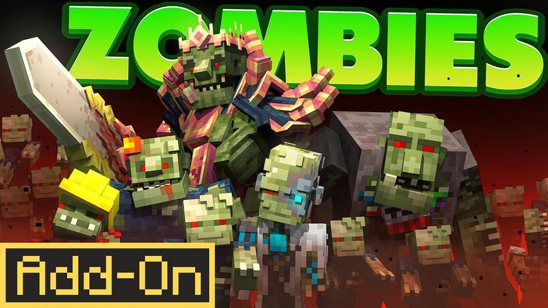 ZOMBIES Add-On by Builders Horizon | CHUNK - Minecraft Bedrock ...