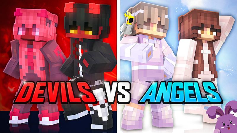 Devils vs Angels by Bunny Studios | CHUNK - Minecraft Bedrock Marketplace Explorer