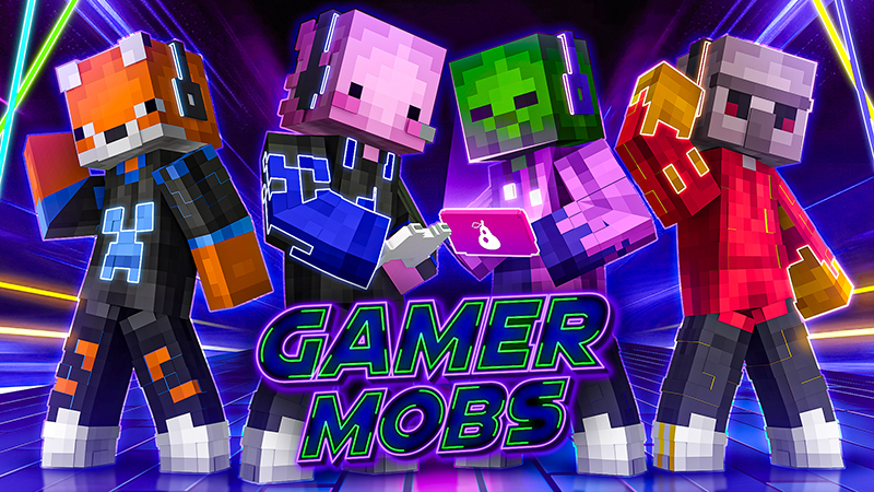 Gamer Mobs by Bunny Studios | CHUNK - Minecraft Bedrock Marketplace Explorer