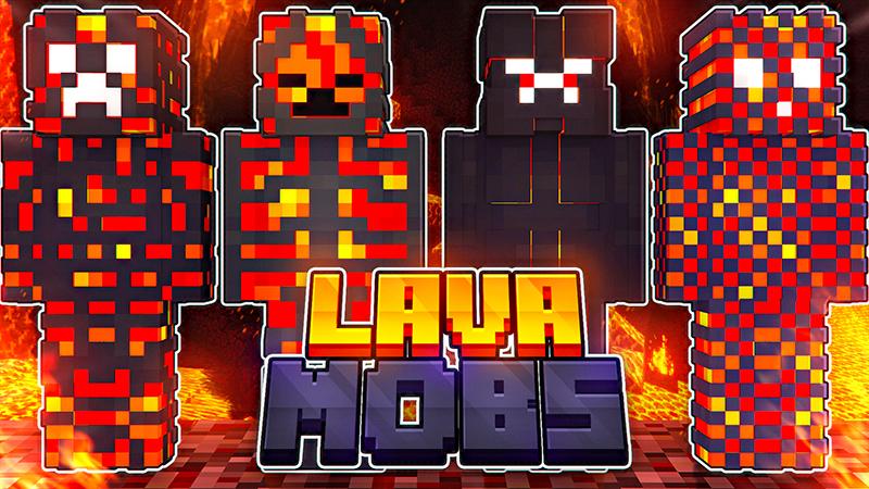 Lava Mobs by Bunny Studios | CHUNK - Minecraft Bedrock Marketplace Explorer