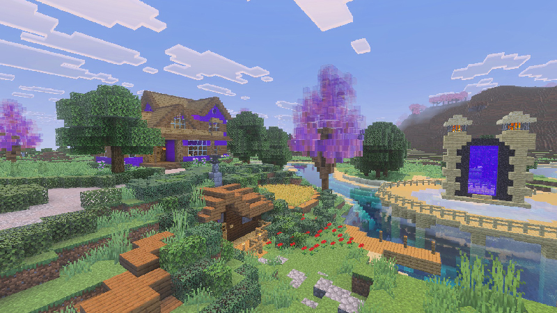 Aphmau's Pink Tree by CatFace | CHUNK - Minecraft Bedrock Marketplace ...