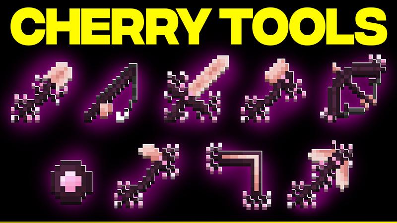 CHERRY TOOLS by ChewMingo | CHUNK - Minecraft Bedrock Marketplace Explorer