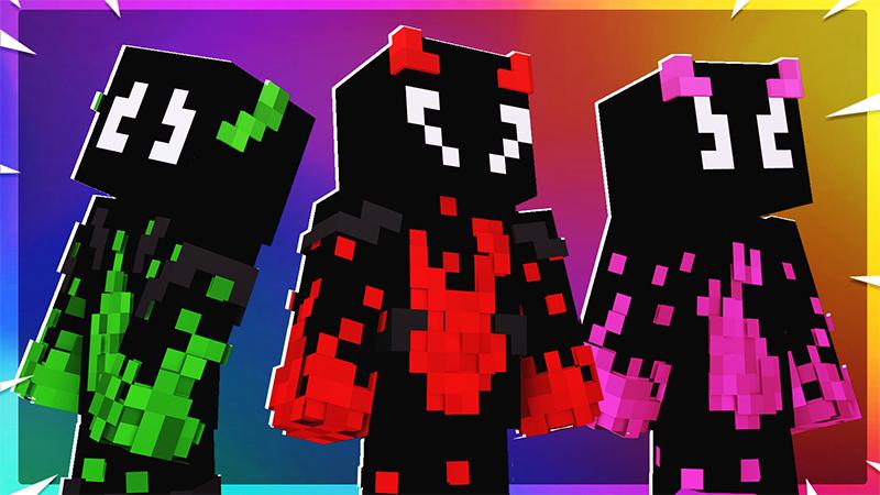 CYBER FLAMES by ChewMingo | CHUNK - Minecraft Bedrock Marketplace Explorer