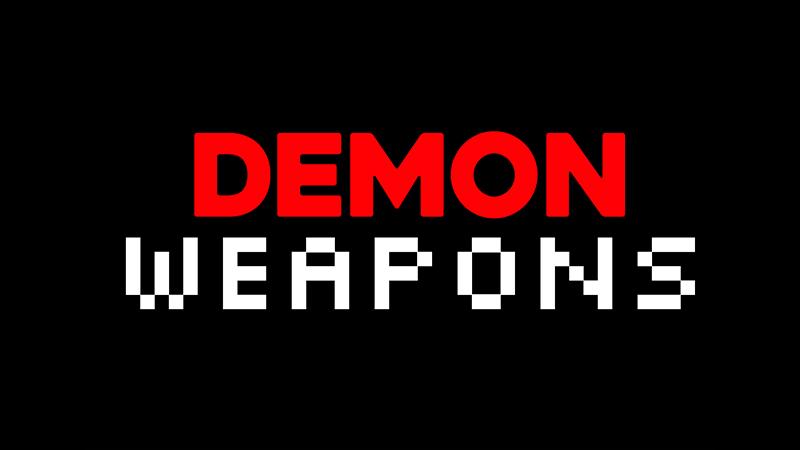 DEMON WEAPONS by ChewMingo | CHUNK - Minecraft Bedrock Marketplace Explorer