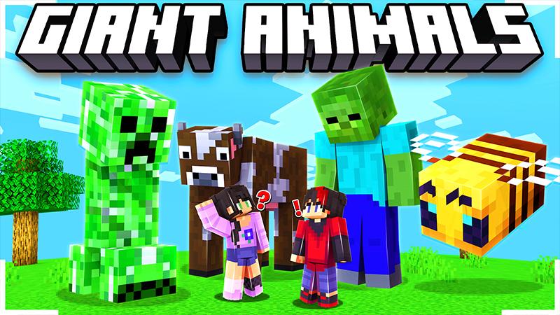 GIANT ANIMALS by ChewMingo | CHUNK - Minecraft Bedrock Marketplace Explorer