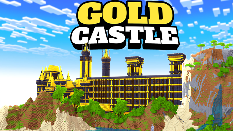 GOLD CASTLE by ChewMingo | CHUNK - Minecraft Bedrock Marketplace Explorer