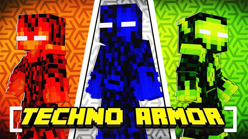 TECHNO ARMOR by ChewMingo | CHUNK - Minecraft Bedrock Marketplace Explorer