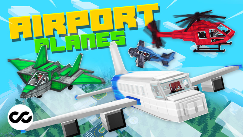 Airport Planes by Chillcraft | CHUNK - Minecraft Bedrock Marketplace ...