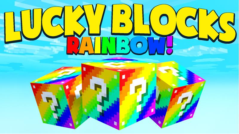 LUCKY BLOCKS RAINBOW! by Chunklabs | CHUNK - Minecraft Bedrock Marketplace Explorer