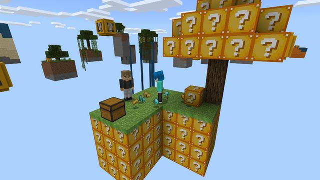 SKYBLOCK LUCKY BLOCK! by Chunklabs | CHUNK - Minecraft Bedrock ...