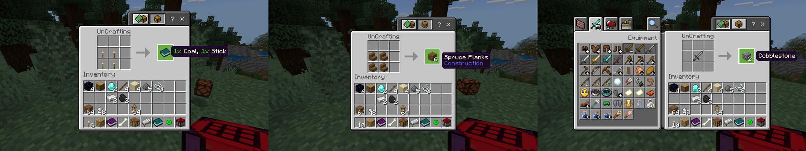 Uncrafting Items Add-On by Chunklabs | CHUNK - Minecraft Bedrock ...