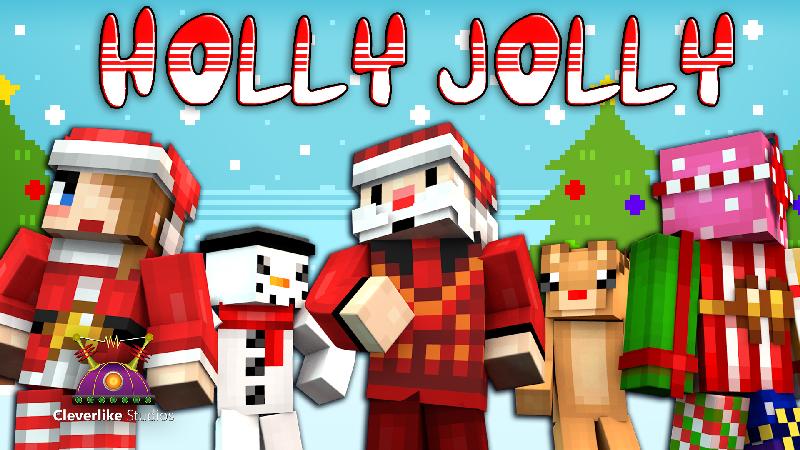 Holly Jolly by Cleverlike | CHUNK - Minecraft Bedrock Marketplace Explorer