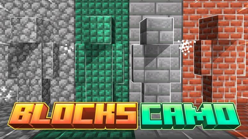 Blocks Camo by CodeStudios | CHUNK - Minecraft Bedrock Marketplace Explorer