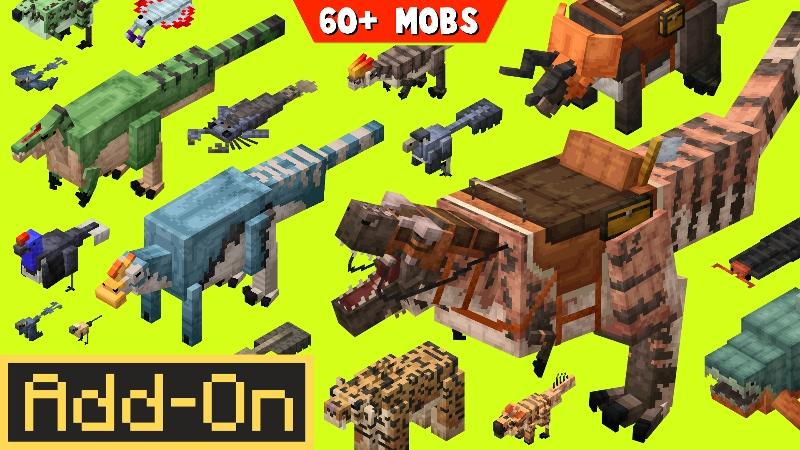 DINOSAUR ERA by CompyCraft | CHUNK - Minecraft Bedrock Marketplace Explorer