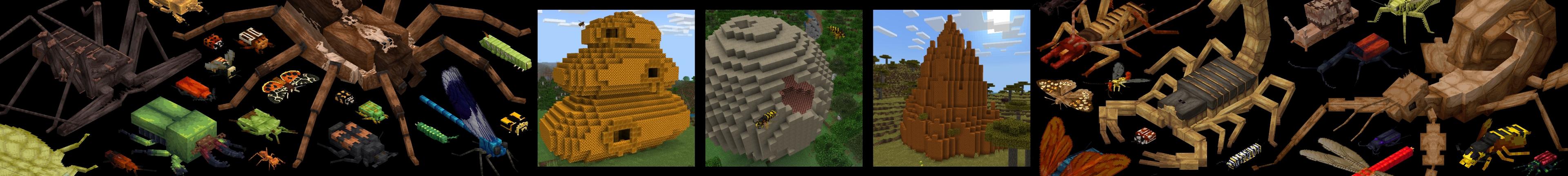 Giant Bugs Add-On by CompyCraft | CHUNK - Minecraft Bedrock Marketplace ...