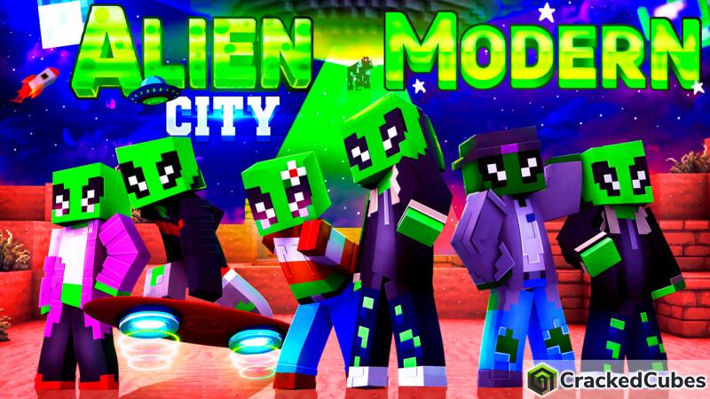 Alien Modern City by CrackedCubes | CHUNK - Minecraft Bedrock ...