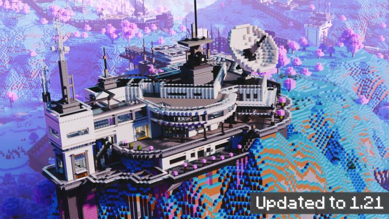 Alien Research Station by CrackedCubes | CHUNK - Minecraft Bedrock ...