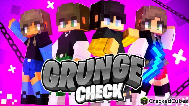 Grunge Check by CrackedCubes | CHUNK - Minecraft Bedrock Marketplace ...