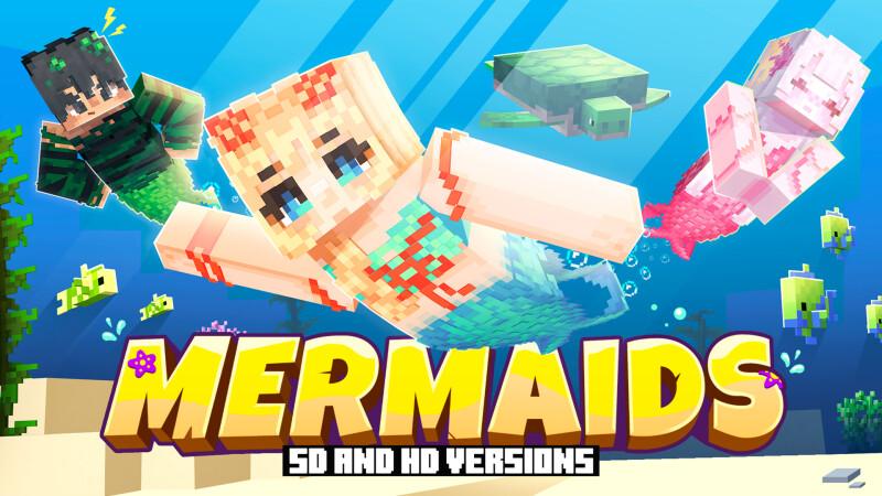 Mermaids (SD and HD) by CrackedCubes | CHUNK - Minecraft Bedrock Marketplace Explorer