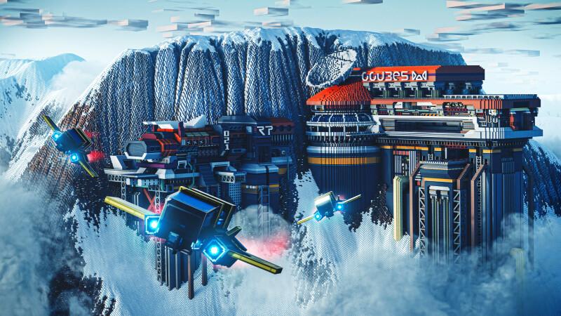 Mountain Outpost by CrackedCubes | CHUNK - Minecraft Bedrock ...