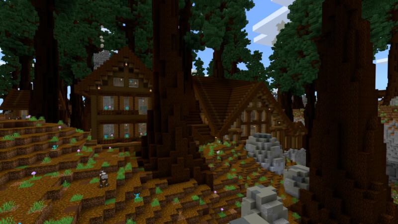Redwood Forest by CrackedCubes | CHUNK - Minecraft Bedrock Marketplace ...