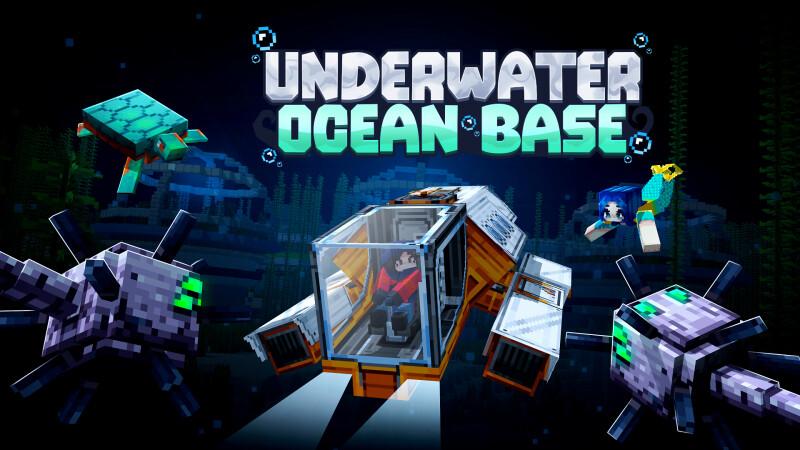 Underwater Ocean Base by CrackedCubes | CHUNK - Minecraft Bedrock ...