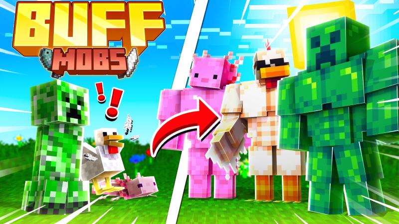 Buff Mobs by CubeCraft Games | CHUNK - Minecraft Bedrock Marketplace Explorer