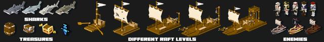 Raft Survival Add-On by Cubed Creations | CHUNK - Minecraft Bedrock ...