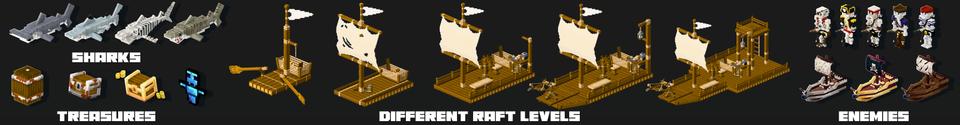 Raft Survival Add-On by Cubed Creations | CHUNK - Minecraft Bedrock ...
