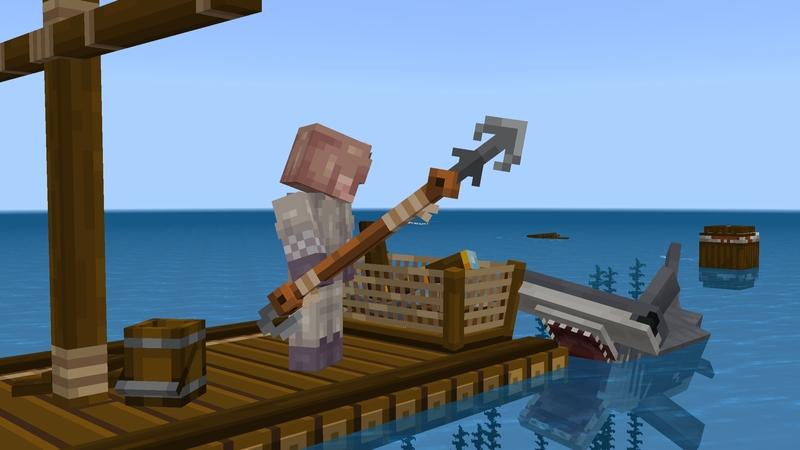 Raft Survival Add-On by Cubed Creations | CHUNK - Minecraft Bedrock ...