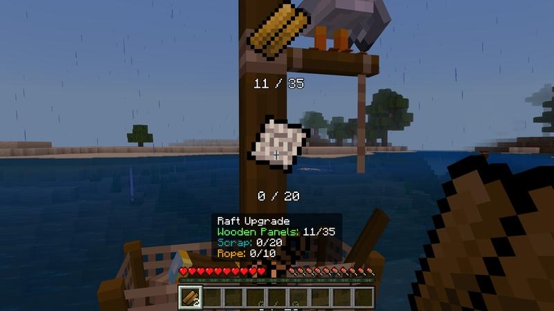 Raft Survival Add-On by Cubed Creations | CHUNK - Minecraft Bedrock ...