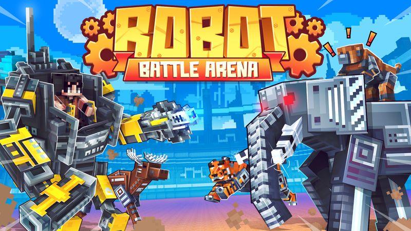 Robot Battle Arena by Cubed Creations | Chunk - Minecraft Bedrock ...