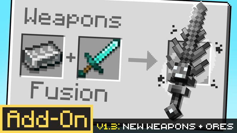 Weapon Fusion by Cubed Creations | CHUNK - Minecraft Bedrock ...