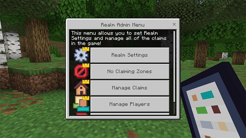 Land Claims Add-On by Cubical | CHUNK - Minecraft Bedrock Marketplace ...