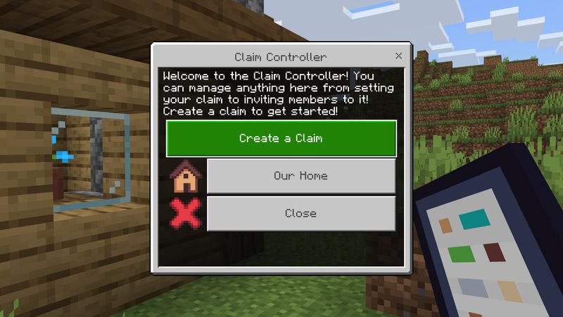 Land Claims Add-On by Cubical | CHUNK - Minecraft Bedrock Marketplace ...