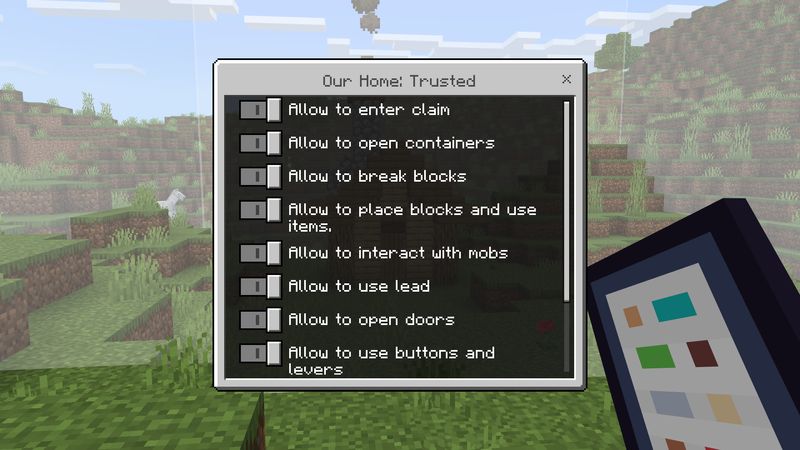 Land Claims Add-On by Cubical | CHUNK - Minecraft Bedrock Marketplace ...