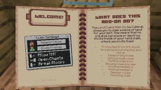 Land Claims Add-On by Cubical | CHUNK - Minecraft Bedrock Marketplace ...