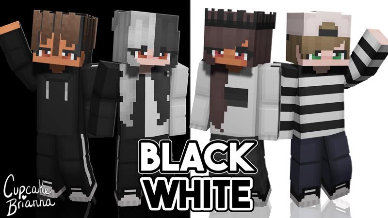 Black And White HD Skin Pack por CupcakeBrianna | CHUNK - Minecraft ...