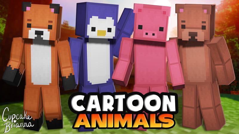 Cartoon Animals HD Skin Pack by CupcakeBrianna | CHUNK - Minecraft ...