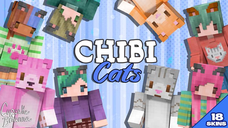 Chibi Cats HD Skin Pack by CupcakeBrianna | CHUNK - Minecraft Bedrock ...