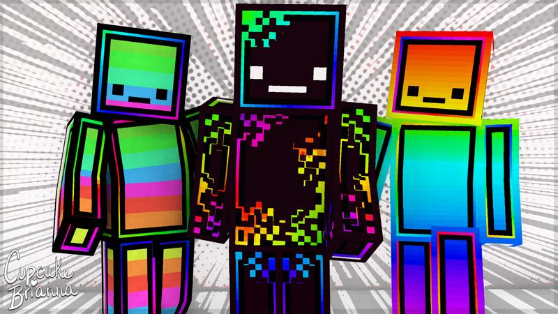 Chroma Blocks HD Skin Pack by CupcakeBrianna | CHUNK - Minecraft ...