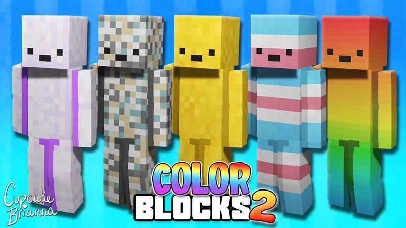 Color Blocks 2 Skin Pack by CupcakeBrianna | CHUNK - Minecraft Bedrock ...