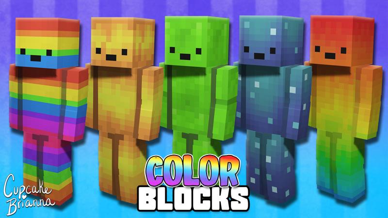 Color Blocks Skin Pack by CupcakeBrianna | CHUNK - Minecraft Bedrock ...