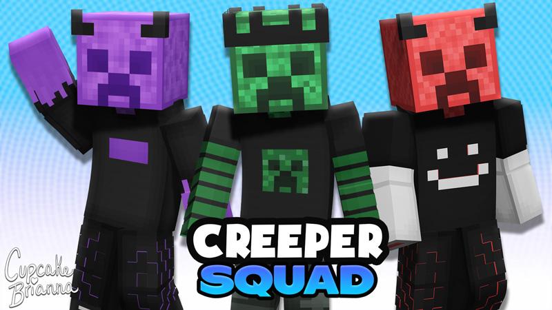 Creeper Squad HD Skin Pack by CupcakeBrianna | CHUNK - Minecraft ...