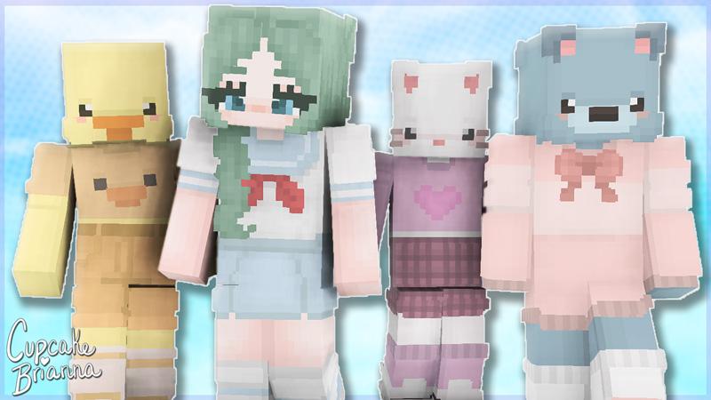 Cute Blindbox HD Skin Pack by CupcakeBrianna | CHUNK - Minecraft ...
