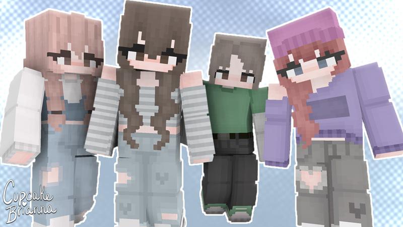 Cute Jeans HD Skin Pack by CupcakeBrianna | CHUNK - Minecraft Bedrock ...