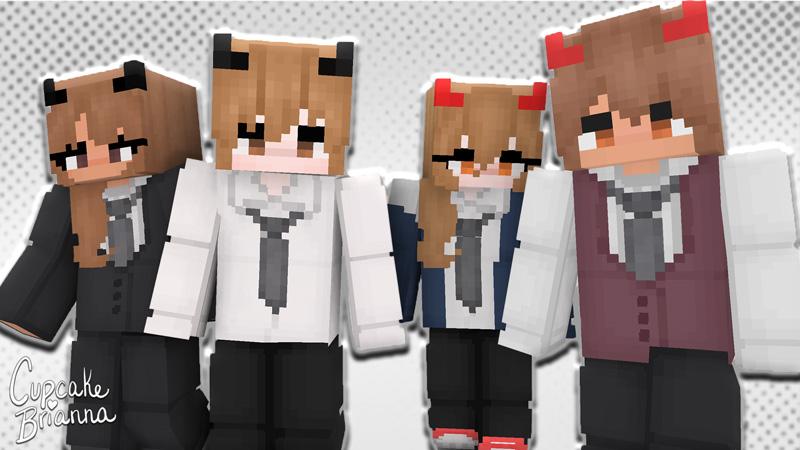 Demon Agents HD Skin Pack por CupcakeBrianna | CHUNK - Minecraft Explorador do mercado de rocha ...