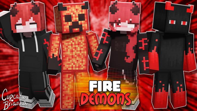 Fire Demons HD Skin Pack by CupcakeBrianna | CHUNK - Minecraft Bedrock ...
