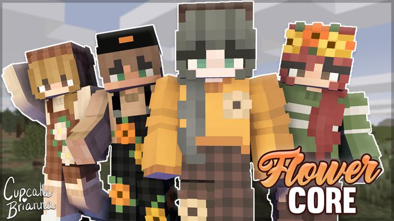 Flower Core Skin Pack by CupcakeBrianna | CHUNK - Minecraft Bedrock ...